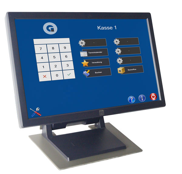 Touchmonitor 19 Zoll Elo 1900l USB, Farbe:schwarz - Erfüllt IP65 Norm ...